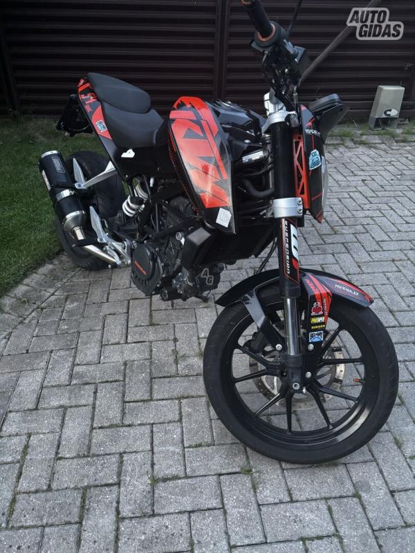 KTM Duke 2014 in Panevezys, with an engine capacity of 0.13 L and mileage of 51 thousand km for 2000 €, photo 4 on AUTOMOTO.COM.LV