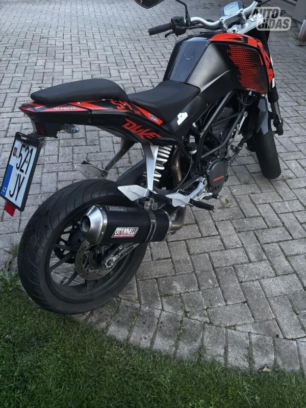 KTM Duke 2014 in Panevezys, with an engine capacity of 0.13 L and mileage of 51 thousand km for 2000 €, photo 6 on AUTOMOTO.COM.LV