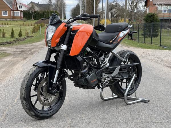 KTM Duke 2015 in Vilnius, with an engine capacity of 0.13 L and mileage of 35 thousand km for 1700 €, photo 2 on AUTOMOTO.COM.LV