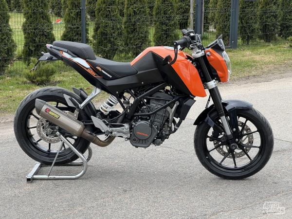 KTM Duke 2015 in Vilnius, with an engine capacity of 0.13 L and mileage of 35 thousand km for 1700 €, photo 3 on AUTOMOTO.COM.LV