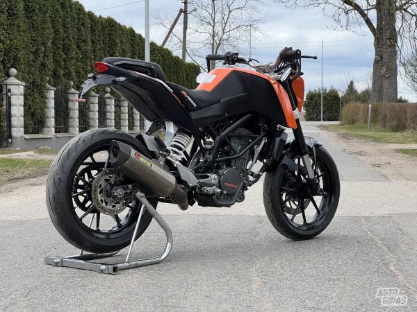 KTM Duke 2015 in Vilnius, with an engine capacity of 0.13 L and mileage of 35 thousand km for 1700 €, photo 4 on AUTOMOTO.COM.LV