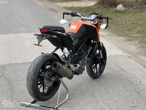 KTM Duke 2015 in Vilnius, with an engine capacity of 0.13 L and mileage of 35 thousand km for 1700 €, photo 5 on AUTOMOTO.COM.LV