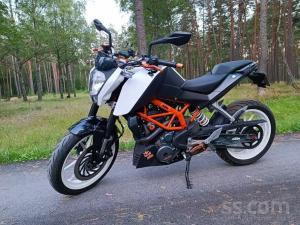 КТМ Дюк 2015 в Рига, объемом двигателя 0.39 л и пробегом 0 тыс. км за 2600 €, фото  на AUTOMOTO.COM.LV