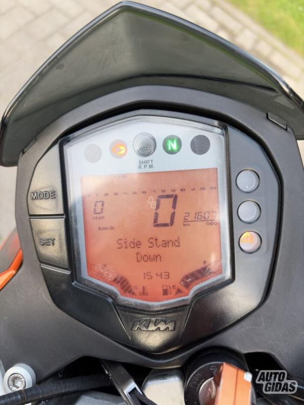 KTM Duke 2015 in Kaunas, with an engine capacity of 0.13 L and mileage of 22 thousand km for 1950 €, photo 7 on AUTOMOTO.COM.LV