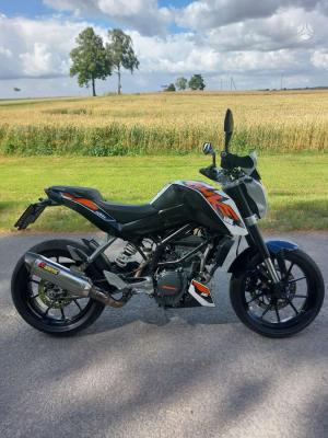 KTM Duke 2015 in Panevezys, with an engine capacity of 0.13 L and mileage of 43 thousand km for 1300 €, photo 4 on AUTOMOTO.COM.LV