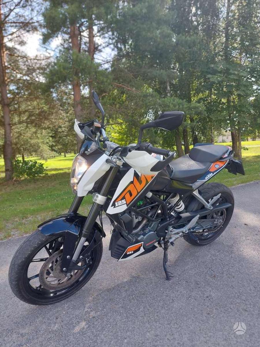 KTM Duke 2015 in Panevezys, with an engine capacity of 0.13 L and mileage of 43 thousand km for 1300 €, photo 8 on AUTOMOTO.COM.LV