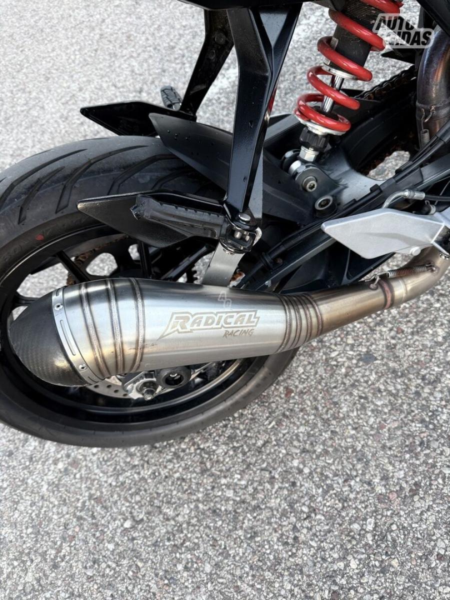 KTM Duke 2015 in Alytus, with an engine capacity of 0.13 L and mileage of 28 thousand km for 2000 €, photo 11 on AUTOMOTO.COM.LV