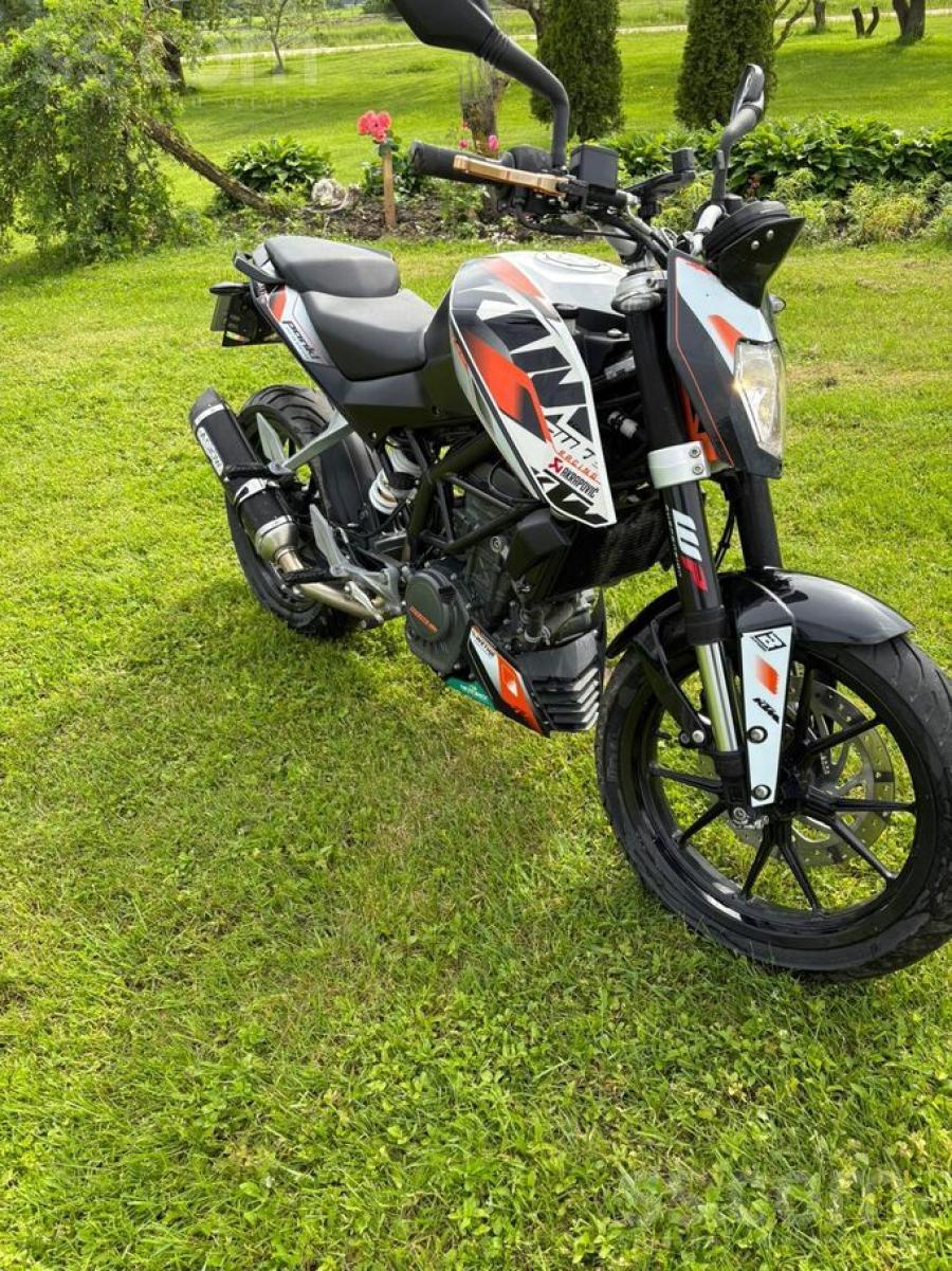 KTM Duke 2016 in Madona, with an engine capacity of 0.13 L and mileage of 0 thousand km for 2500 €, photo 1 on AUTOMOTO.COM.LV