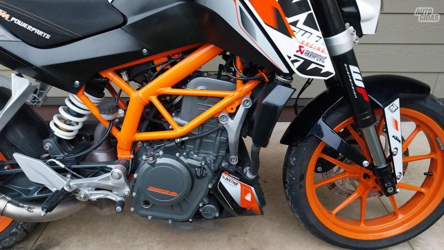 KTM Duke 2016 in Pasvalys, with an engine capacity of 0.00 L and mileage of 24 thousand km for 1499 €, photo 13 on AUTOMOTO.COM.LV