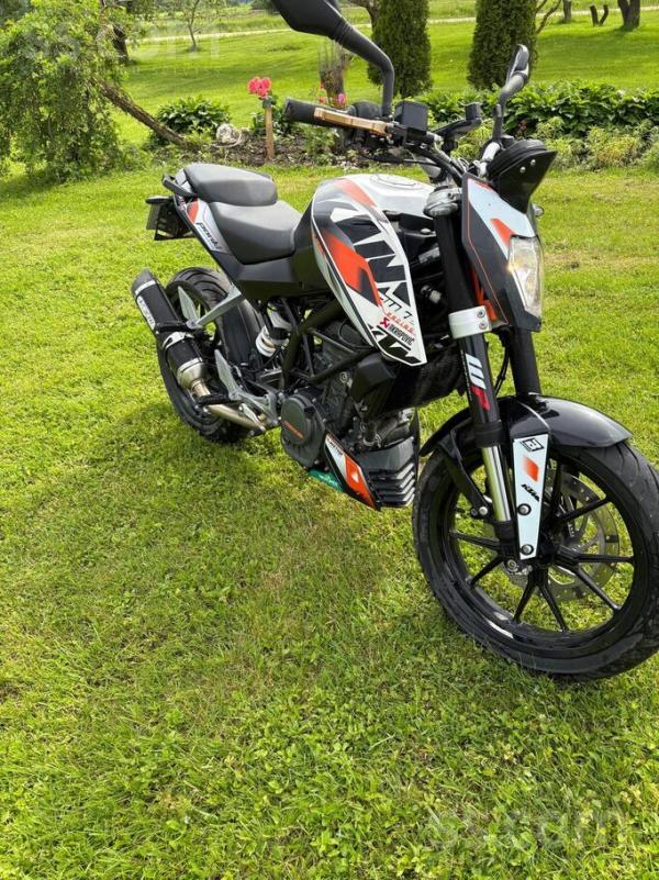 KTM Duke 2016 Madona, ar dzinēja tilpumu 0.13 L un nobraukumu 0 tūkst. km par 2100 €, foto 1 vietnē AUTOMOTO.COM.LV