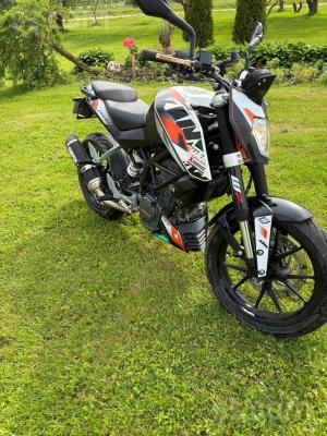 KTM Duke 2016 Madona, ar dzinēja tilpumu 0.13 L un nobraukumu 0 tūkst. km par 2100 €, foto  vietnē AUTOMOTO.COM.LV