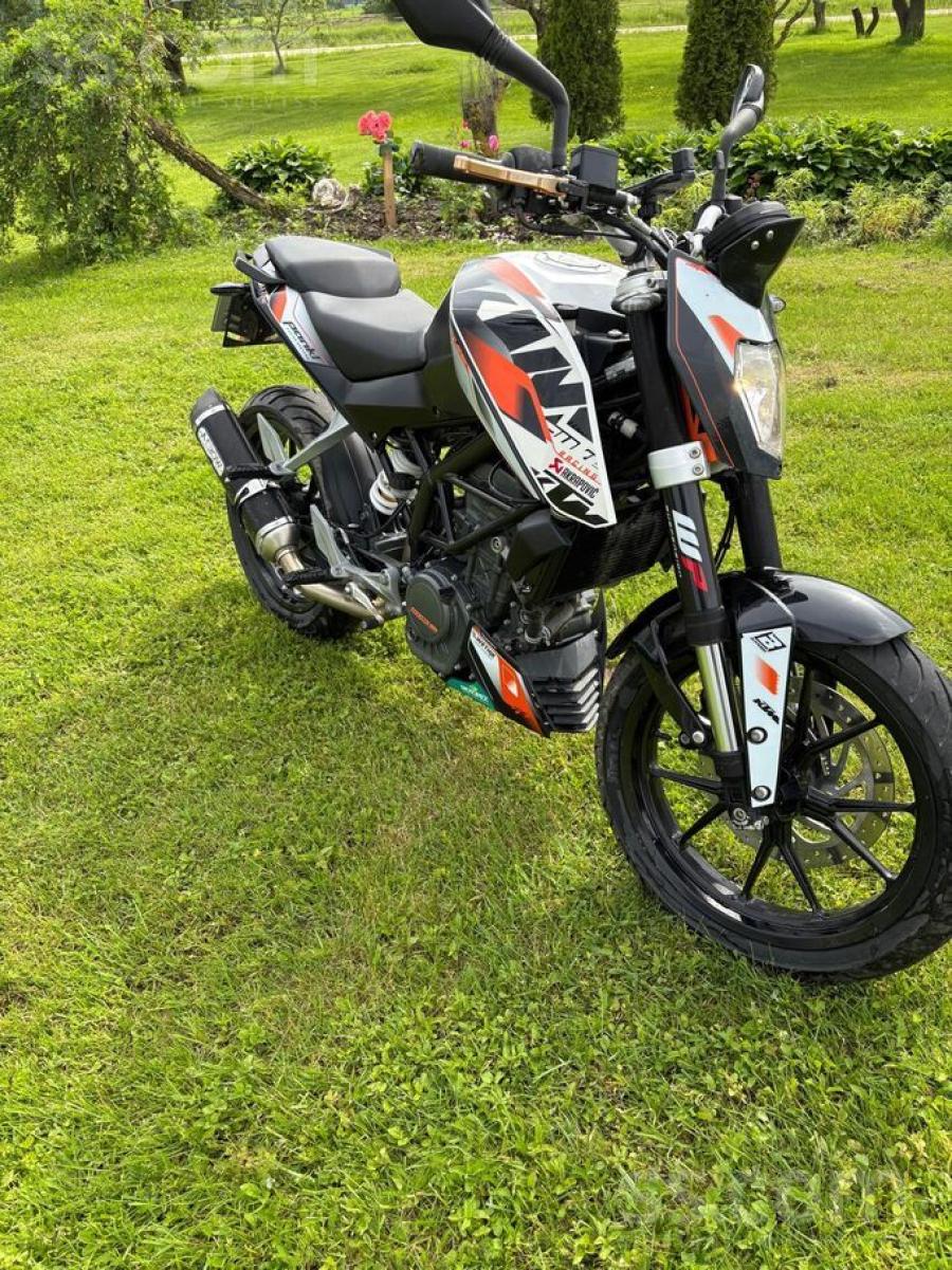 KTM Duke 2016 in Madona, with an engine capacity of 0.13 L and mileage of 0 thousand km for 2100 €, photo 1 on AUTOMOTO.COM.LV