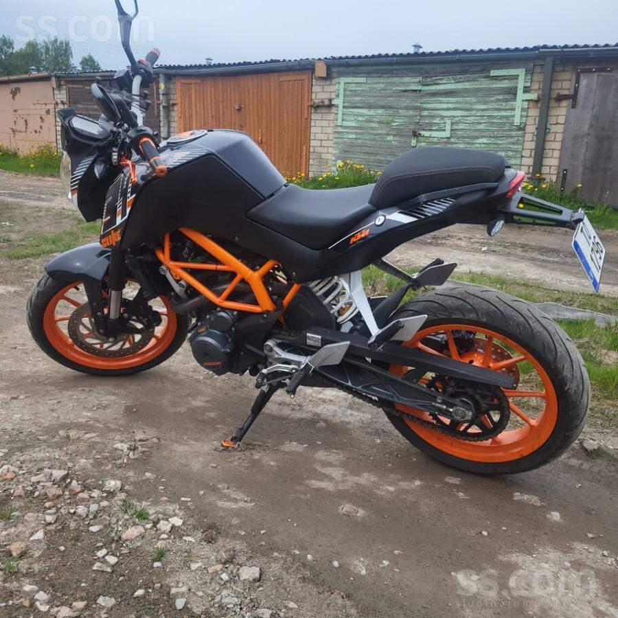 KTM Duke 2016 Bauska, ar dzinēja tilpumu 0.39 L un nobraukumu 0 tūkst. km par 2400 €, foto 3 vietnē AUTOMOTO.COM.LV