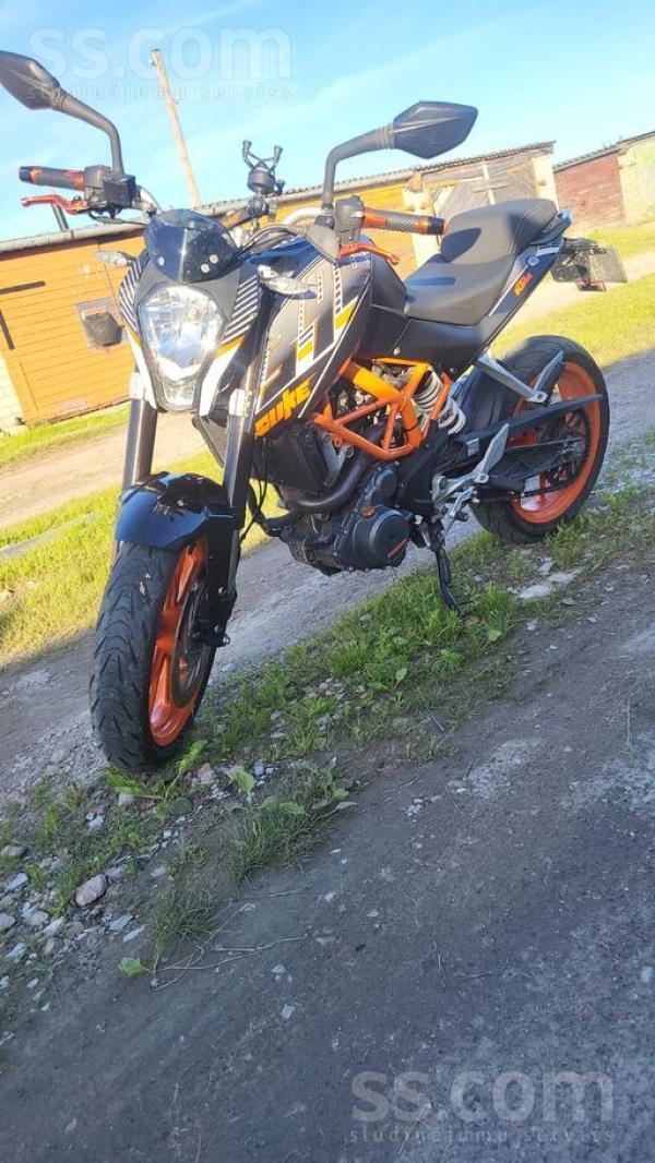 KTM Duke 2016 Bauska, ar dzinēja tilpumu 0.39 L un nobraukumu 0 tūkst. km par 2500 €, foto 1 vietnē AUTOMOTO.COM.LV