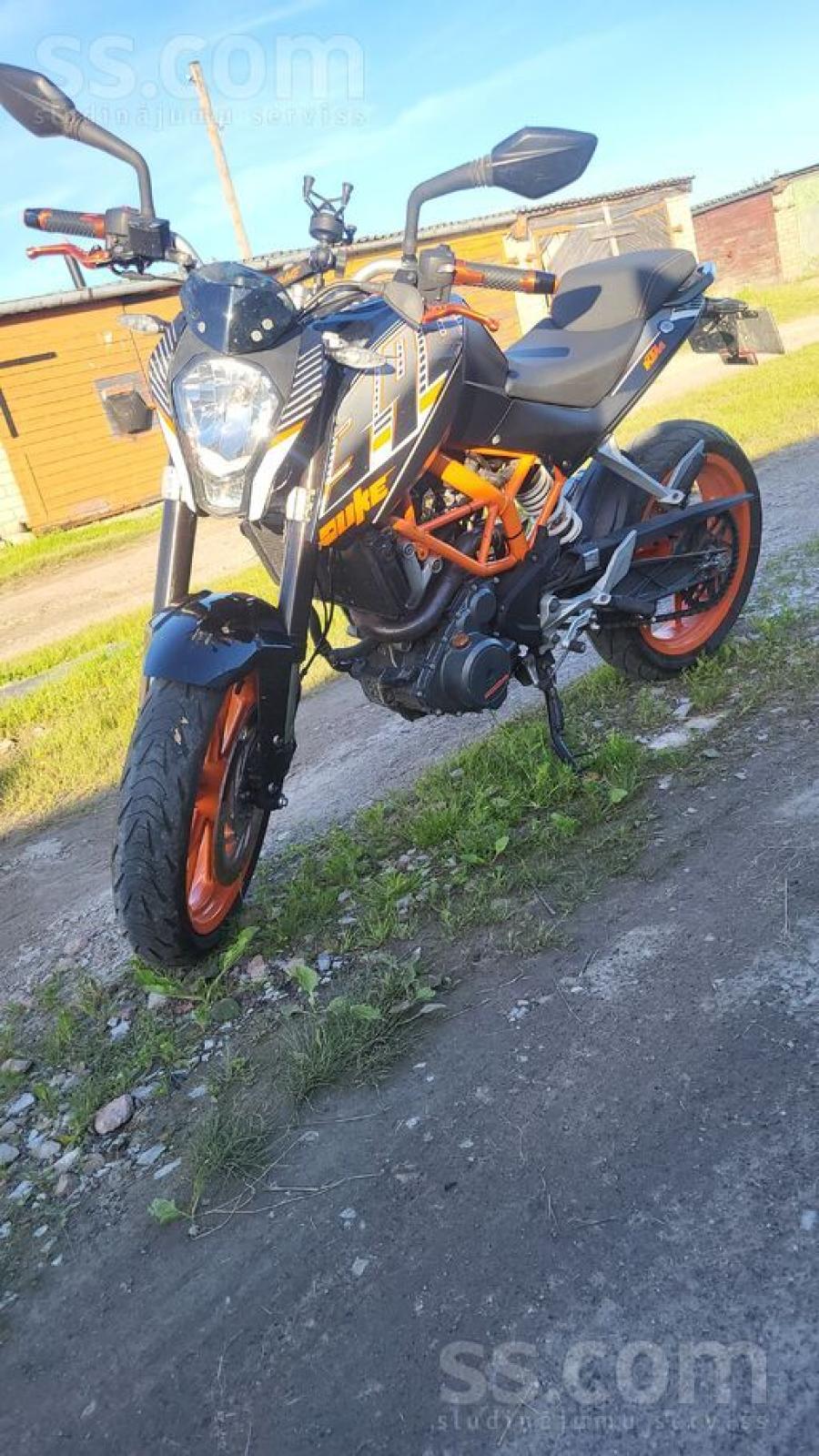 KTM Duke 2016 in Bauska, with an engine capacity of 0.39 L and mileage of 0 thousand km for 2350 €, photo 1 on AUTOMOTO.COM.LV