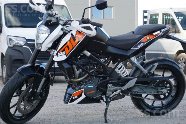 KTM Duke 2016 Bauska, ar dzinēja tilpumu 0.13 L un nobraukumu 0 tūkst. km par 2300 €, foto 1 vietnē AUTOMOTO.COM.LV