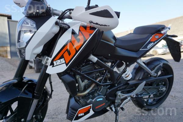KTM Duke 2016 Bauska, ar dzinēja tilpumu 0.13 L un nobraukumu 0 tūkst. km par 2300 €, foto 5 vietnē AUTOMOTO.COM.LV