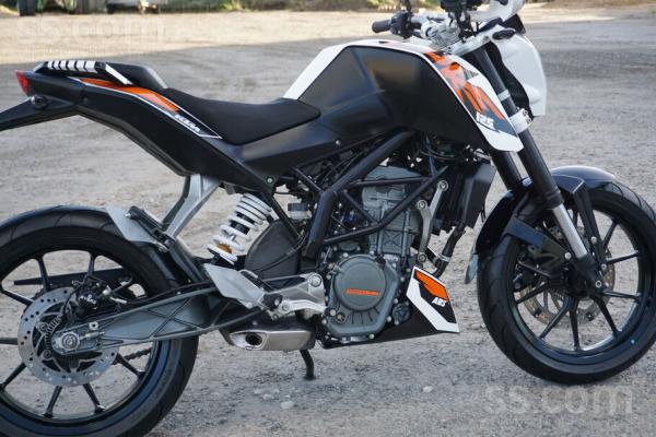 KTM Duke 2016 Bauska, ar dzinēja tilpumu 0.13 L un nobraukumu 0 tūkst. km par 2300 €, foto 6 vietnē AUTOMOTO.COM.LV
