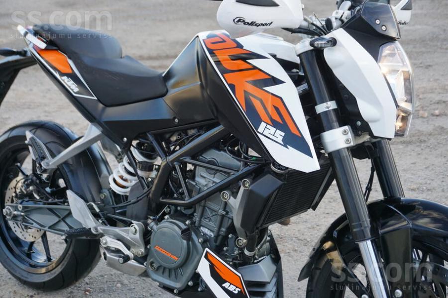 KTM Duke 2016 Bauska, ar dzinēja tilpumu 0.13 L un nobraukumu 0 tūkst. km par 2300 €, foto 8 vietnē AUTOMOTO.COM.LV