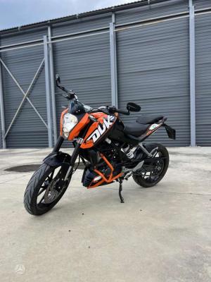 KTM Duke 2016 in Utena, with an engine capacity of 0.13 L and mileage of 22 thousand km for 1500 €, photo  on AUTOMOTO.COM.LV