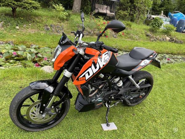 KTM Duke 2016 in Visaginas, with an engine capacity of 0.13 L and mileage of 22 thousand km for 2000 €, photo 1 on AUTOMOTO.COM.LV