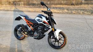 KTM Duke 2017 Madona, ar dzinēja tilpumu 0.13 L un nobraukumu 0 tūkst. km par 2800 €, foto  vietnē AUTOMOTO.COM.LV