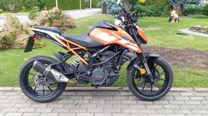 KTM Duke 2017 in Panevezys, with an engine capacity of 0.13 L and mileage of 27 thousand km for 2550 €, photo 5 on AUTOMOTO.COM.LV