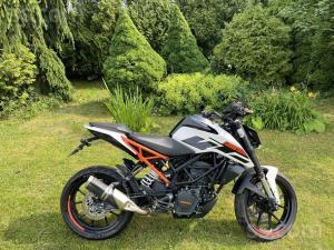 KTM Duke 2017 Rīga, ar dzinēja tilpumu 0.13 L un nobraukumu 0 tūkst. km par 2600 €, foto  vietnē AUTOMOTO.COM.LV