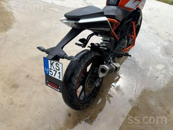 KTM Duke 2017 Jelgava, ar dzinēja tilpumu 0.13 L un nobraukumu 0 tūkst. km par 3000 €, foto 4 vietnē AUTOMOTO.COM.LV
