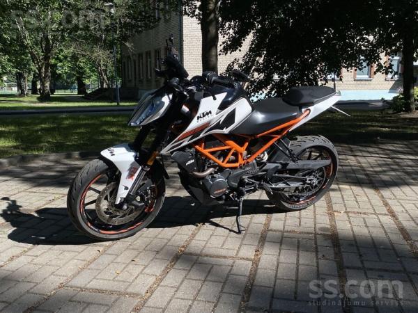 KTM Duke 2017 Ventspils, ar dzinēja tilpumu 0.13 L un nobraukumu 0 tūkst. km par 2450 €, foto 1 vietnē AUTOMOTO.COM.LV