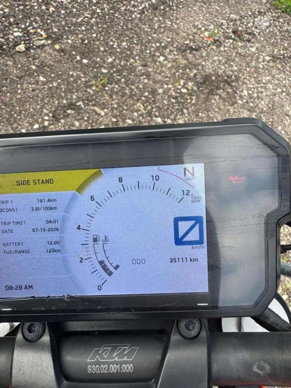 KTM Duke 2017 in Kaunas, with an engine capacity of 0.13 L and mileage of 35 thousand km for 2000 €, photo 5 on AUTOMOTO.COM.LV