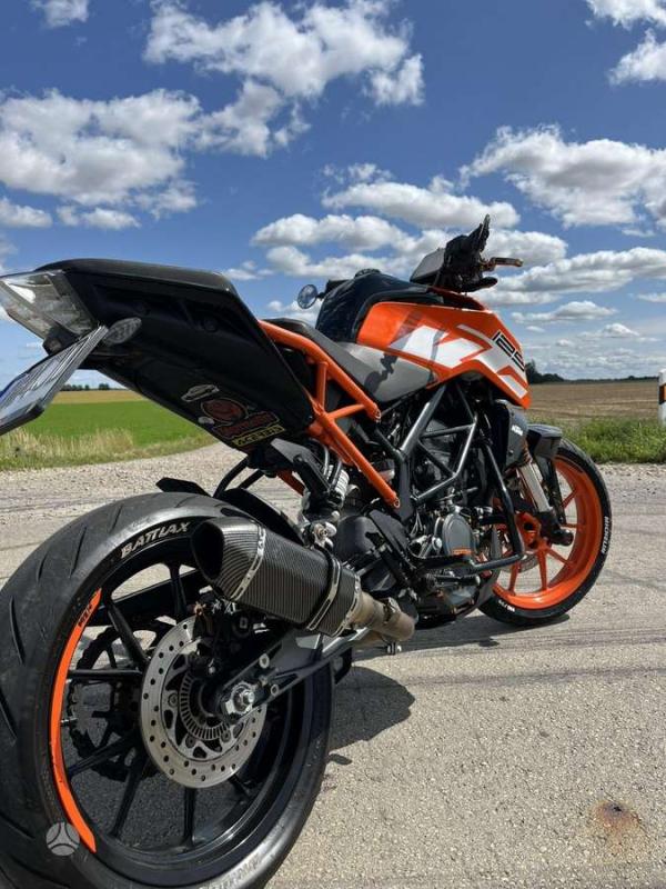 KTM Duke 2017 in Siauliai, with an engine capacity of 0.13 L and mileage of 32 thousand km for 2600 €, photo 5 on AUTOMOTO.COM.LV