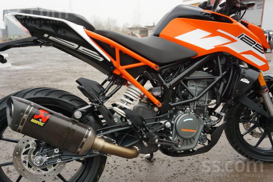 KTM Duke 2018 Bauska, ar dzinēja tilpumu 0.13 L un nobraukumu 0 tūkst. km par 2600 €, foto 8 vietnē AUTOMOTO.COM.LV