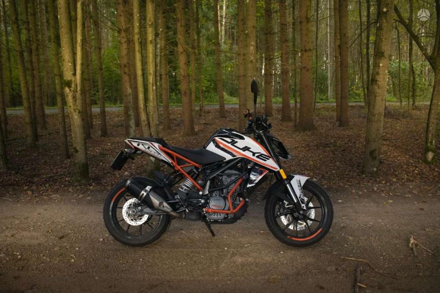 KTM Duke 2018 Viļņa, ar dzinēja tilpumu 0.13 L un nobraukumu 35 tūkst. km par 2500 €, foto 6 vietnē AUTOMOTO.COM.LV