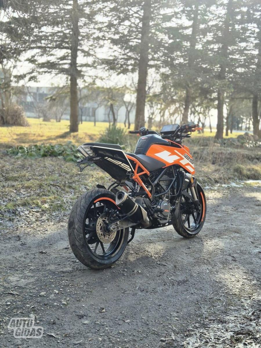 KTM Duke 2018 Prienai, ar dzinēja tilpumu 0.13 L un nobraukumu 14 tūkst. km par 2300 €, foto 6 vietnē AUTOMOTO.COM.LV