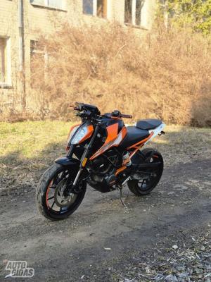 KTM Duke 2018 Prienai, ar dzinēja tilpumu 0.13 L un nobraukumu 14 tūkst. km par 2300 €, foto 11 vietnē AUTOMOTO.COM.LV