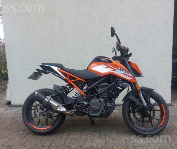 KTM Duke 2018 Rīga, ar dzinēja tilpumu 0.13 L un nobraukumu 0 tūkst. km par 2500 €, foto 1 vietnē AUTOMOTO.COM.LV