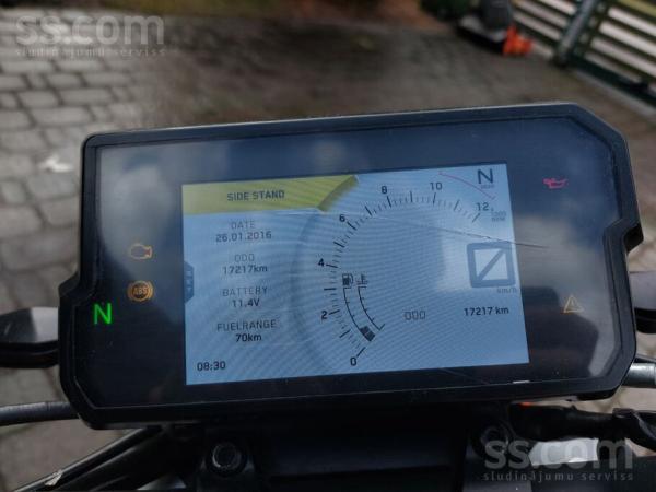 KTM Duke 2018 Rīga, ar dzinēja tilpumu 0.13 L un nobraukumu 0 tūkst. km par 2500 €, foto 4 vietnē AUTOMOTO.COM.LV