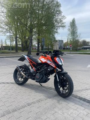 KTM Duke 2018 Jelgava, ar dzinēja tilpumu 0.13 L un nobraukumu 0 tūkst. km par 2700 €, foto  vietnē AUTOMOTO.COM.LV