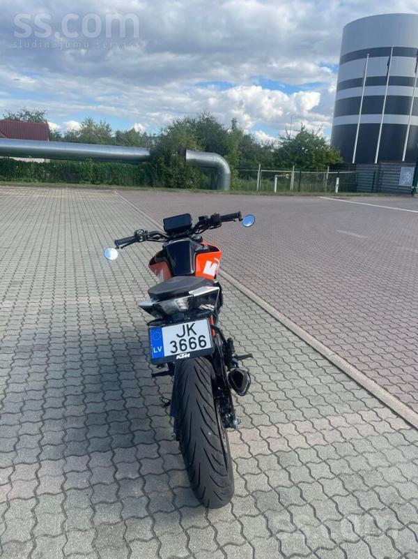 KTM Duke 2018 in Jelgava, with an engine capacity of 0.13 L and mileage of 0 thousand km for 2700 €, photo 5 on AUTOMOTO.COM.LV