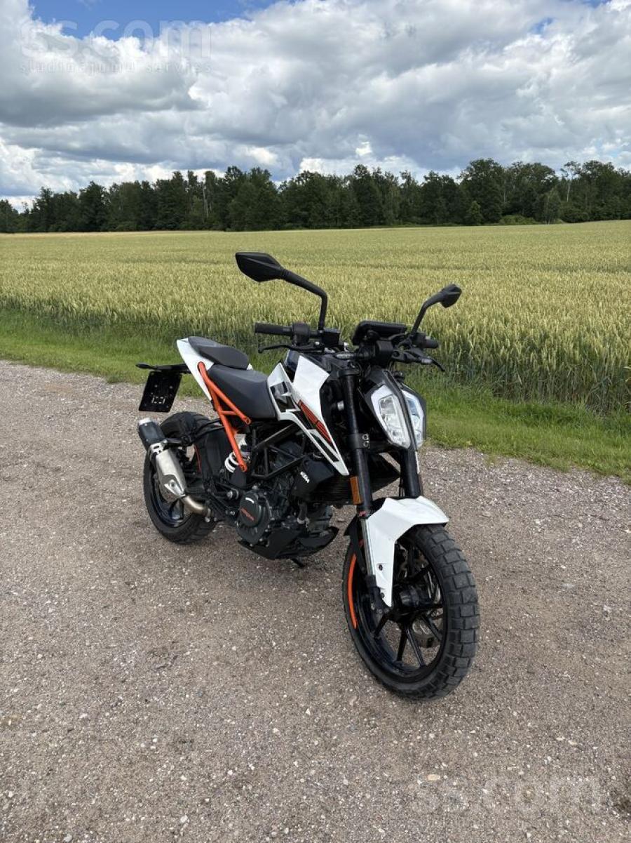 KTM Duke 2018 Jelgava, ar dzinēja tilpumu 0.13 L un nobraukumu 0 tūkst. km par 2600 €, foto 1 vietnē AUTOMOTO.COM.LV