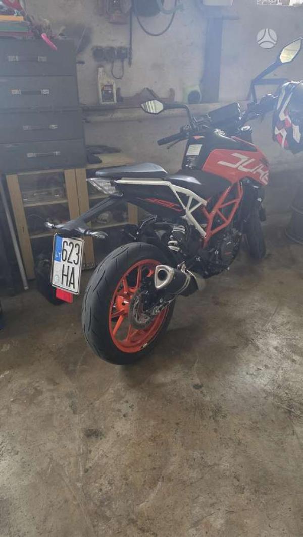 KTM Duke 2018 in Panevezys, with an engine capacity of 0.39 L and mileage of 5 thousand km for 3950 €, photo 8 on AUTOMOTO.COM.LV