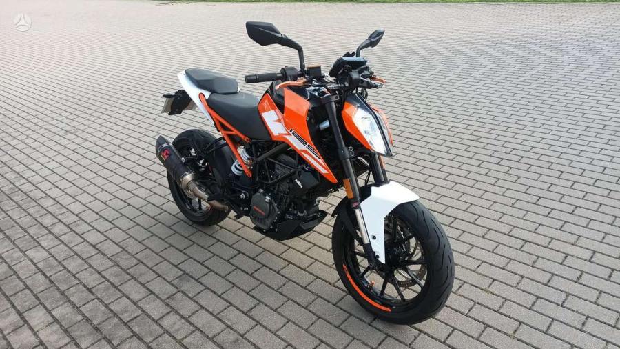 KTM Duke 2018 in Vilnius, with an engine capacity of 0.13 L and mileage of 34 thousand km for 2600 €, photo 3 on AUTOMOTO.COM.LV