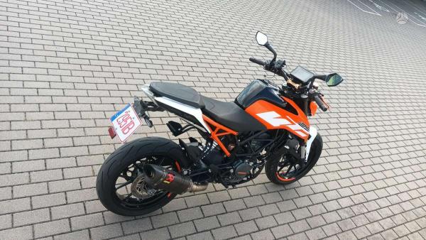 KTM Duke 2018 in Vilnius, with an engine capacity of 0.13 L and mileage of 34 thousand km for 2600 €, photo 4 on AUTOMOTO.COM.LV