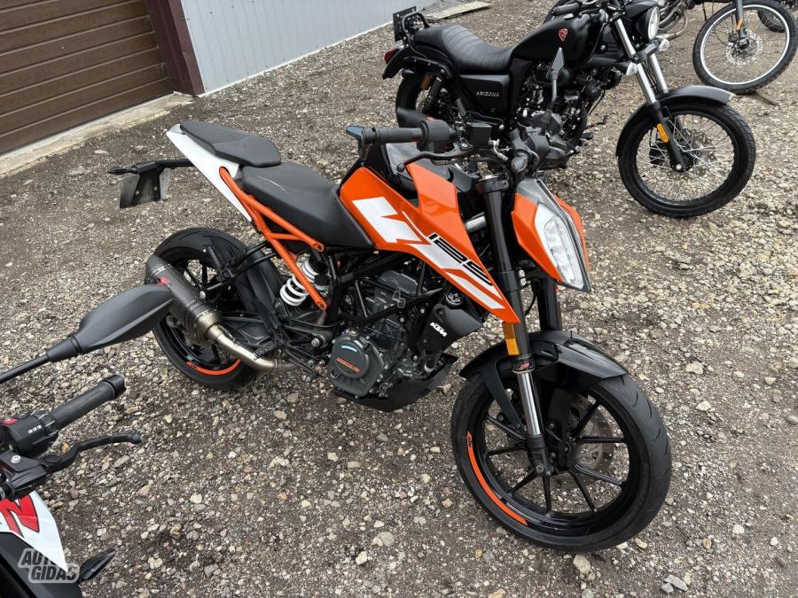 KTM Duke 2019 Kelmė, ar dzinēja tilpumu 0.13 L un nobraukumu 25 tūkst. km par 1230 €, foto 1 vietnē AUTOMOTO.COM.LV