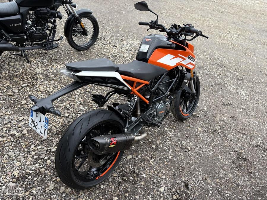 KTM Duke 2019 Kelmė, ar dzinēja tilpumu 0.13 L un nobraukumu 25 tūkst. km par 1230 €, foto 4 vietnē AUTOMOTO.COM.LV