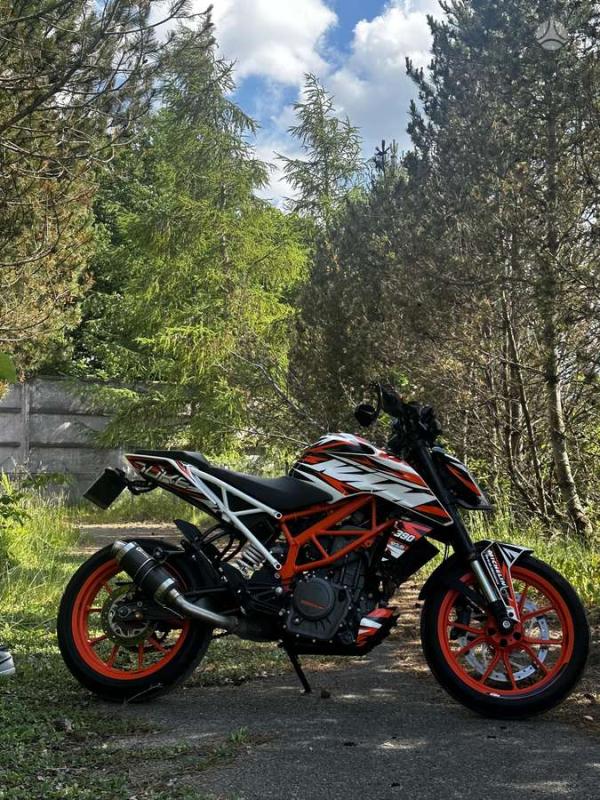 KTM Duke 2019 in Kursenai, with an engine capacity of 0.39 L and mileage of 36 thousand km for 2550 €, photo 4 on AUTOMOTO.COM.LV