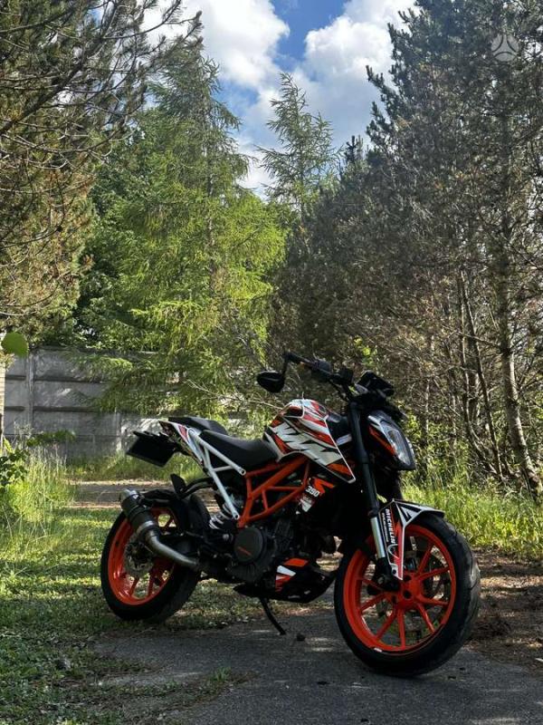 KTM Duke 2019 in Kursenai, with an engine capacity of 0.39 L and mileage of 36 thousand km for 2550 €, photo 5 on AUTOMOTO.COM.LV