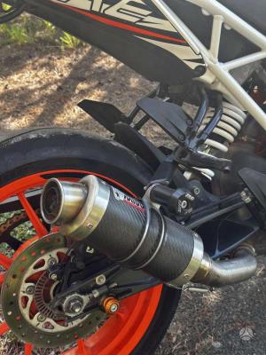 KTM Duke 2019 Kuršėnai, ar dzinēja tilpumu 0.39 L un nobraukumu 36 tūkst. km par 2550 €, foto 9 vietnē AUTOMOTO.COM.LV