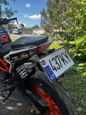 KTM Duke 2019 Kuršėnai, ar dzinēja tilpumu 0.39 L un nobraukumu 36 tūkst. km par 2550 €, foto 16 vietnē AUTOMOTO.COM.LV